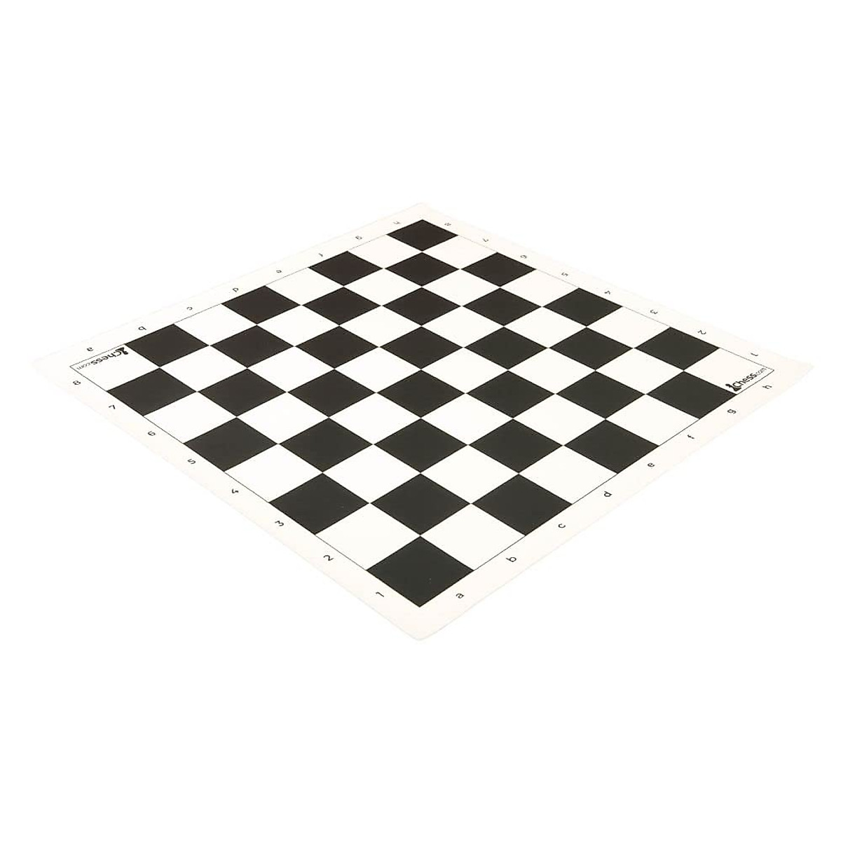 The House of Staunton Chess.com Regulation Vinyl Tournament Chess Board - 2.25" Squares (Black & Buff)