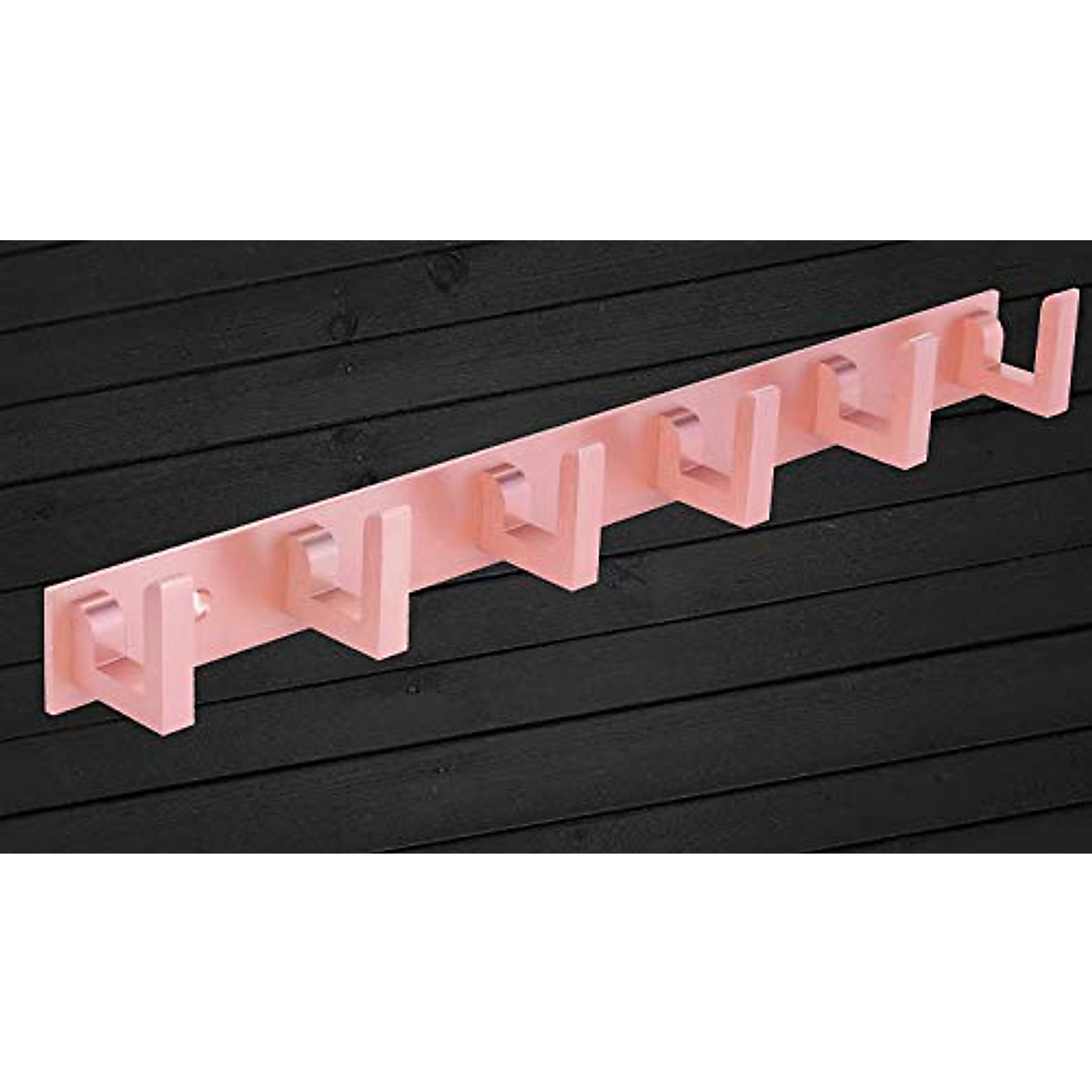 DOCOSS-Coat Rack Wall Mounted Coat Hooks Rail Wall Hooks Coat Hangers for Wall Hat Rack for Hanging Coats,Hats,Jacket,Clothes(Set of 2,Rose Gold)