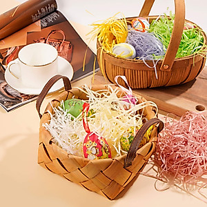 1.06LB (480g) Paper Shreds Filler Multicolored Raffia Paper Shreds Strands Grass Stuffer Shredded Crinkle Confetti for DIY Gift Wrapping & Basket Filling
