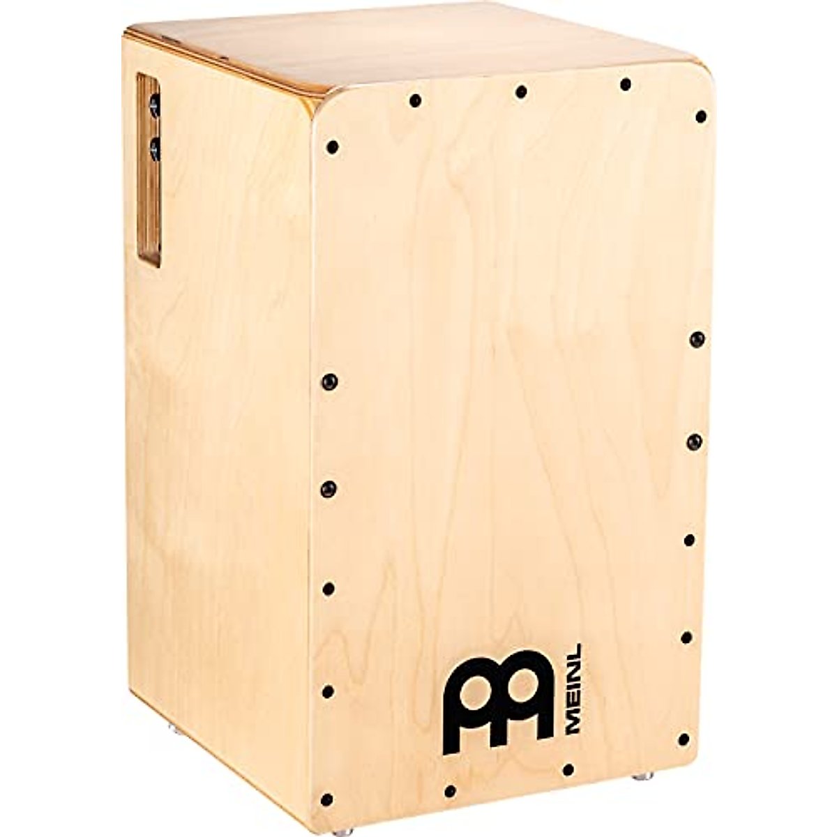 Meinl Percussion Woodcraft Pickup String Cajon Box Drum with Electronics for Amp or PA System and Snare Effect — NOT Made in China — Play with Your Hands, Baltic Birch, 2-Year Warranty (PWC100B)