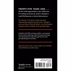 Left Behind 25th Anniversary Edition: Experience the Book that Launched the Phenomenon (Volume 1 of the Left Behind Series) Apocalyptic Christian Fiction About the End Times