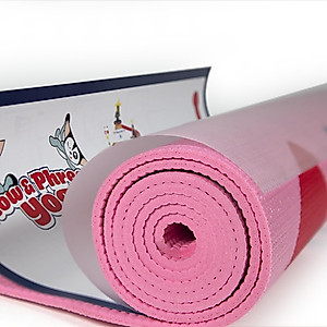 Chi Phresh Yoga Mat & Game (Pink, Kids)