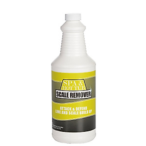 Spa & Hot Tub Scale Remover - Quart - Hot Tub & Spa Descaler, Scale Stain & Lime Stain Remover