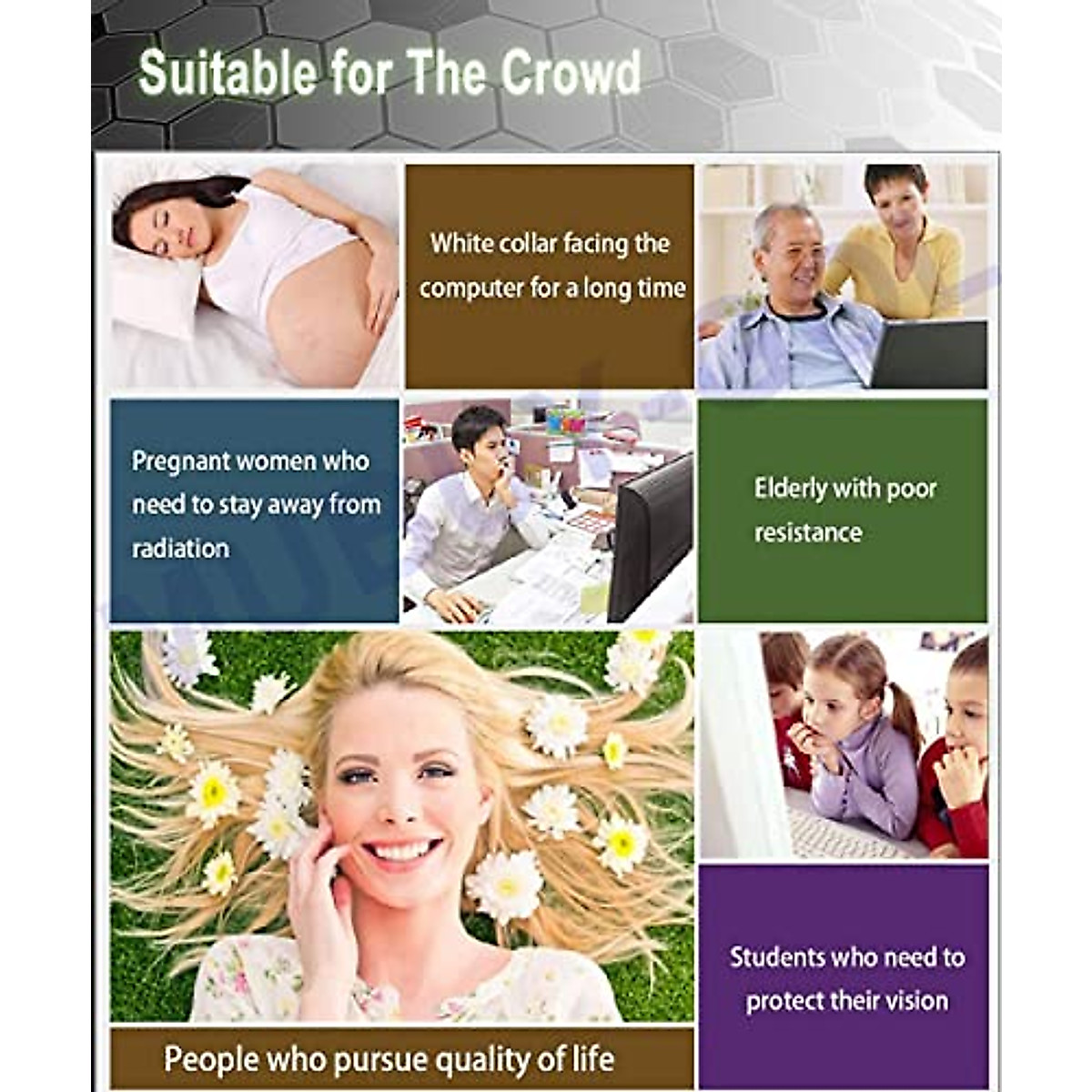 Screen Protector for 14" Dell Inspiron 14 2-in-1 Laptop, Dell Inspiron 14 inch 5410 5415 5420 5425 7000 7415 7420 7415 7420 7425 Anti Blue Light Anti Glare Eyes Protection Filter Reduce Eye Strain