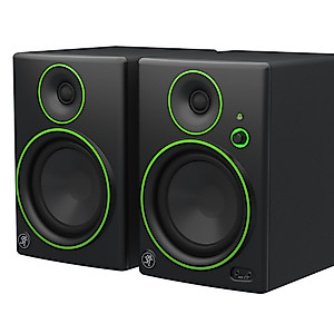 Presonus AudioBox 96 Audio Interface (May Vary Blue or Black) Full Studio Bundle with Studio One Artist Software Pack w/Mackie CR3 Pair Studio Monitors and 1/4” Instrument Cables, Usb