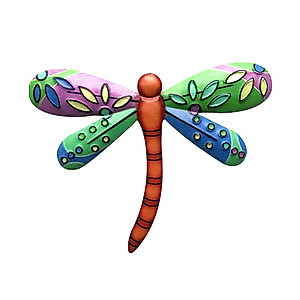 K-Musculo Metal Dragonfly Bedroom Outdoor Garden Backyard Living om Patio Bathroom Porch Gift Iron Art Balcony Hanging Home Wall Decor