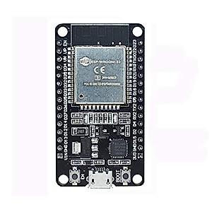 VEGET 2PCS ESP32 Development Board 2.4GHz Dual Cores ESP-WROOM-32 ESP-32S WiFi Microcontroller Processor Integrated with Antenna Module Board