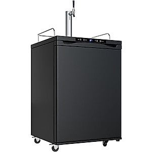 EdgeStar KC3000 Full Size Kegerator with Digital Display - Black