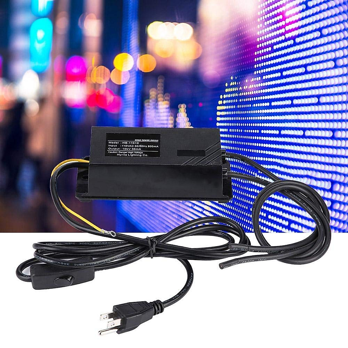 110V 10Kv 30ma Electronic Neon Lamp Transformer, Neon Transformer Power Supply, Power Converter Rectifier Kit