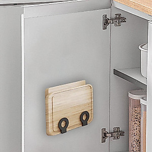 Kitidy Wall-mounted Kitchen Storage Organizer (Pot Lid Rack)