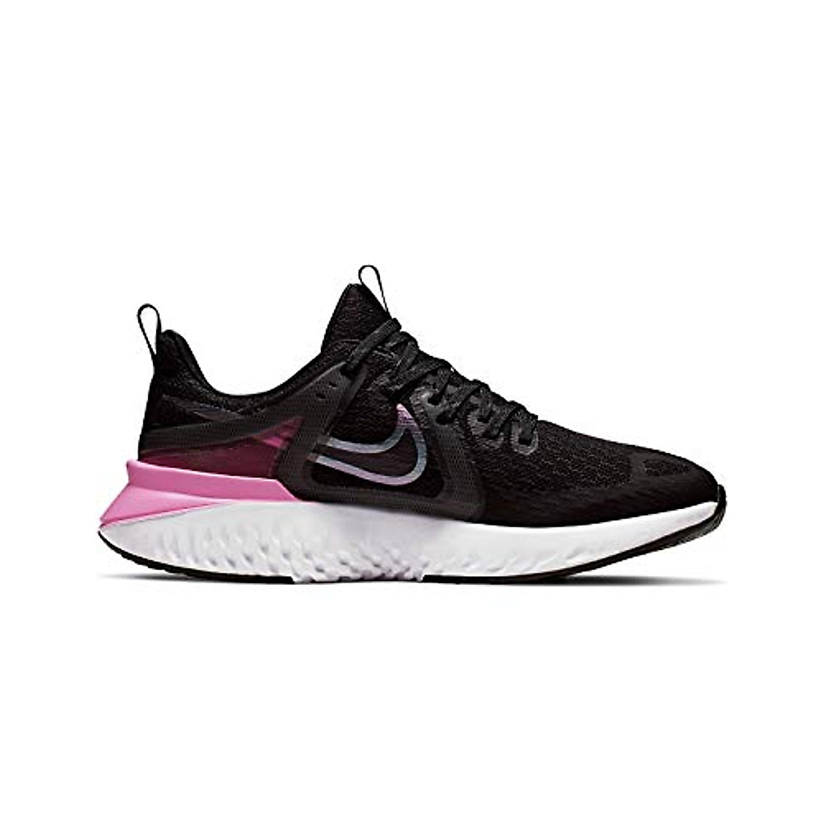 Nike Women's Trail Running Shoes, Black Black Cool Grey Psychic Pink White 004, 4.5 UK