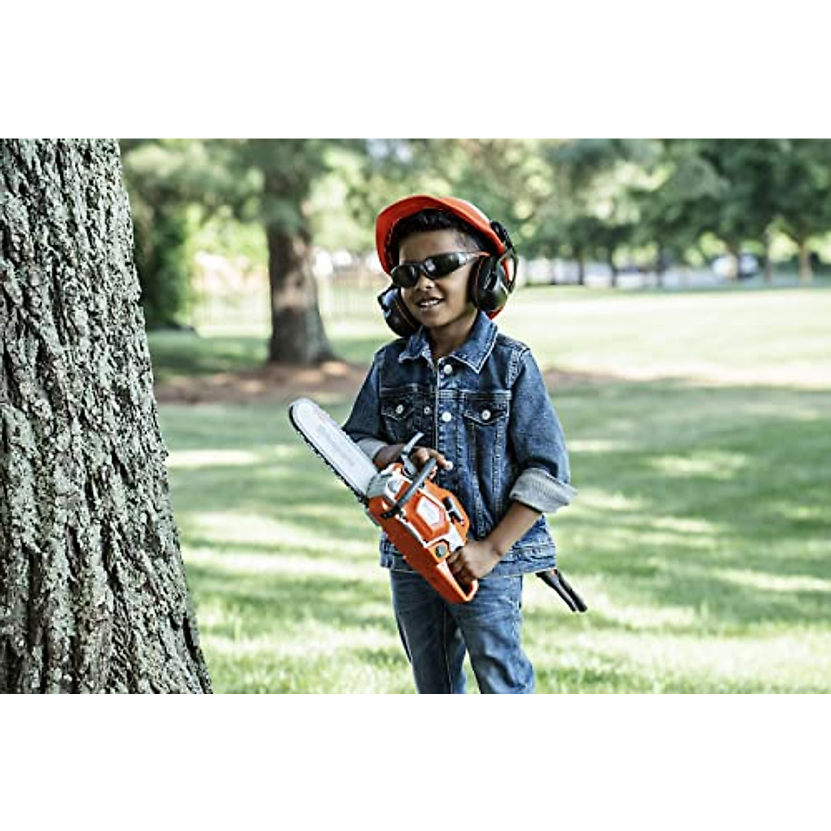 Husqvarna 550XP Toy Chainsaw and PPE Kit