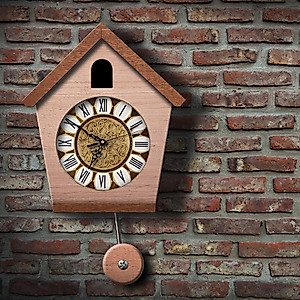 Hicarer Pendulum Clock Movement Quartz DIY Movement Kits Replacement Pendulum Clock Movement Mechanism (Shaft Length 0.9 Inch)