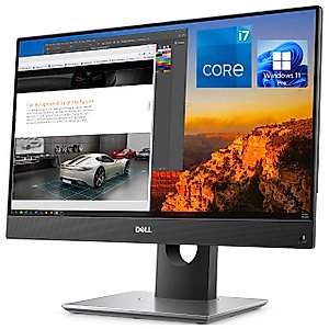 Dell OptiPlex 5490 All in One Desktop Computer, 23.8” FHD Display, i7-10700, 16GB RAM, 1TB NVMe SSD, External Webcam, HDMI, Display Port, SD-Card, USB C, Wi-Fi, BT - Windows 11 Pro (Renewed)