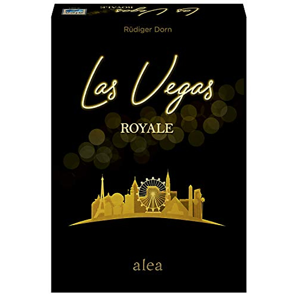 Ravensburger Las Vegas Royale Strategy Board Game for Ages 8 & Up - 20th Anniversary Edition Alea