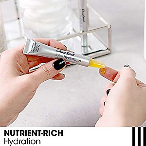 Chapstick Total Hydration Vitamin Enriched Lip Oil, Non Tinted, Vitamin c, vitamin E, Contains Omega 3 6 9, Peach Tea Flavor, 0.23 Fl Oz (Pack of 1)