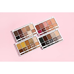 wet n wild Color Icon 10-Pan Eyeshadow Makeup Palette, Brown Nude Awakening, Long Lasting, Shimmer, Metallic, Glittery, Matte, Rich Smooth Pigment, Cruelty Free