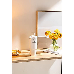 Stanley Adventure Quencher Travel Tumbler 30oz Cream