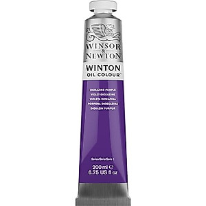 Winsor & Newton Winton Oil Color, 200ml (6.75-oz) Tube, Dioxazine Purple