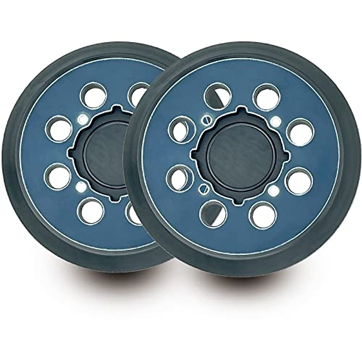 HVAKHVA 2 PCS Replacement Sanding Pads for Dewalt, Orbital Sander Backing Pad Applied to DWE6421 /6421-B2 /6421-B3 /6421-BR/ 6421K/6423K