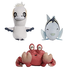 Just Play Disney The Little Mermaid Scuttle Small Plush Stuffed Animal, Bird, Officially Licensed Kids Toys for Ages 3 Up, Basket Stuffers and Small Gifts