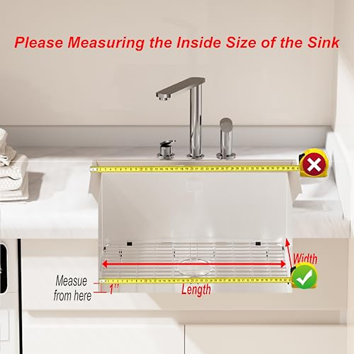 iPEGTOP Sink Bottom Grid, Stainless Steel Sink Protector 28-1/2" x 15-1/2" Centered Drain Hole with Corner Radius, Sink Grate for Bottom of Kitchen Sink Single Sink Bowl with Sink Hole Cover