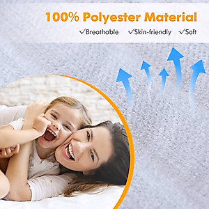 S AFSTAR Heated Mattress Pad, 75”x54” Full Size Electric Mattress Pad w/8 Temperature, 4 Mode Timing, Single Controller, ETL Certification, Overheat Protection, Electric Heating Bed Toppers Bed Warmer