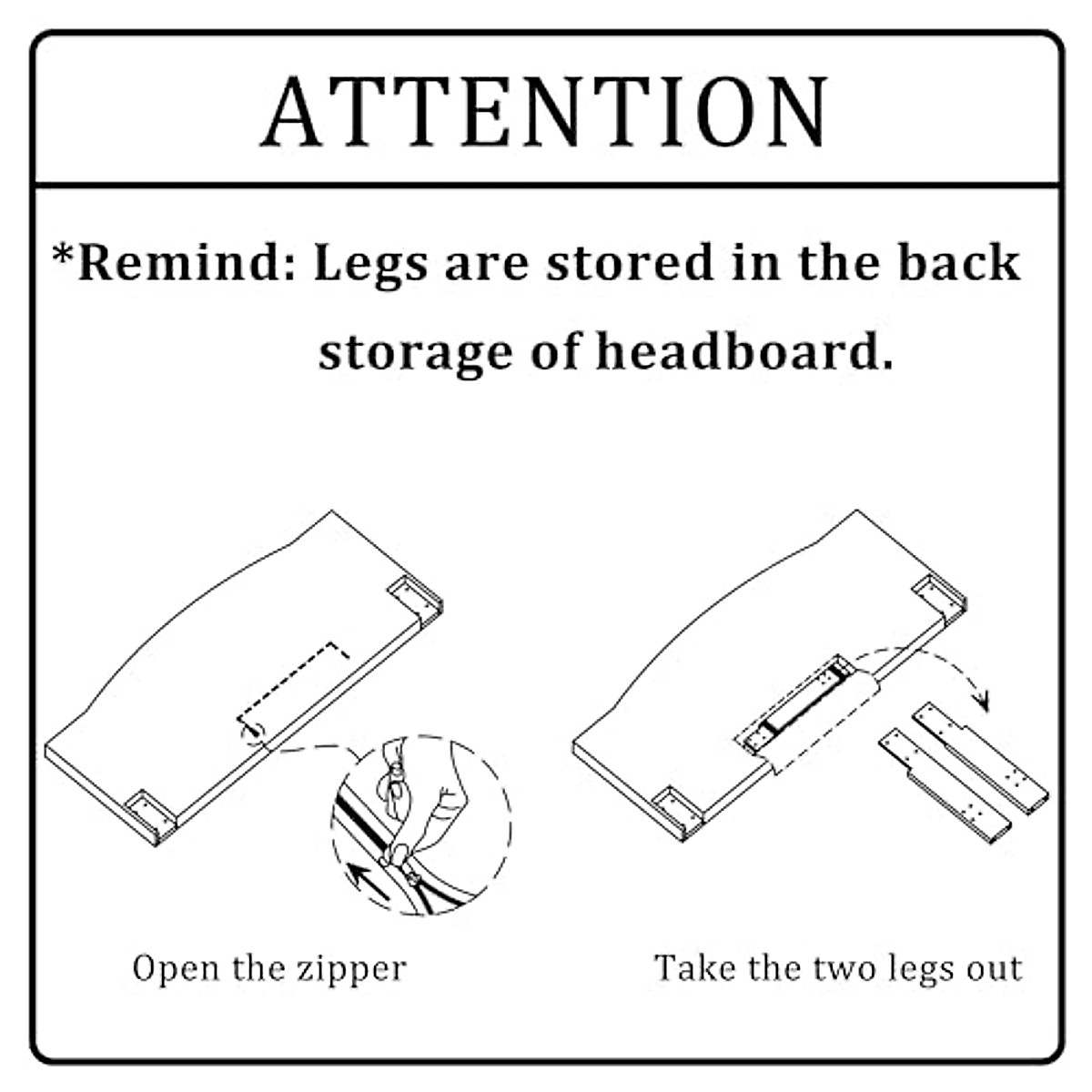 Befurtori King Headboard Only, Upholstered Headboard King for Adjustable Bed Velvet Tufted Cal King Size Wall Mounted Headboard with Solid Wood Legs Head Board, Gray