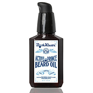 BushKlawz Premium Prince Beard Oils Variety Set Pack Bundle of 5x Full size Bottles of Each of our Beard Prime Oils Kit Best Gift for Men Christmas, Fathers Day, Friday, Monday Deals