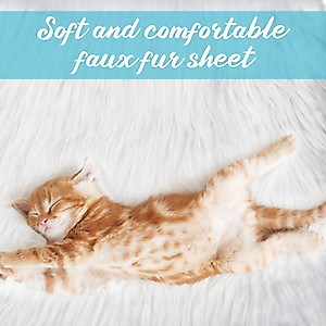 Tudomro 20 Pcs Faux Fur Fabric 10" x 10" with 40 Pcs Wood Balls, Christmas Shaggy Faux Fur Square Patches, Gnome Beards for Crafting Sewing Costume Rug Pillow Cushion Pad Chair Cover(Bright Color)