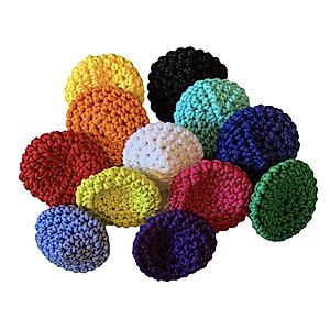 Handmade Nylon Kitchen Scrubbers - Pot Scrubbers - Bulk Buy Pack of 10 - Sponge - Scouring Pad - Reusable - Scrubbies - double thickness - large scrubber