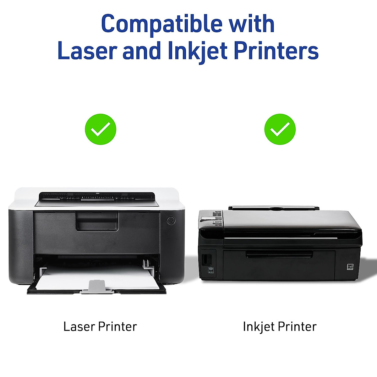 Avery Shipping Address Labels, Laser & Inkjet Printers, 100 Labels, 2x4 Labels, Permanent Adhesive, TrueBlock (18163)
