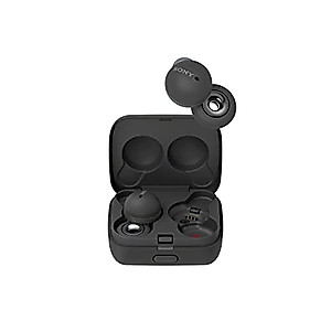 Sony LinkBuds Truly Wireless Earbud Headphones with an Open-Ring Design for Ambient Sounds and Alexa Built-in, Bluetooth Ear Buds Compatible with iPhone and Android, Gray