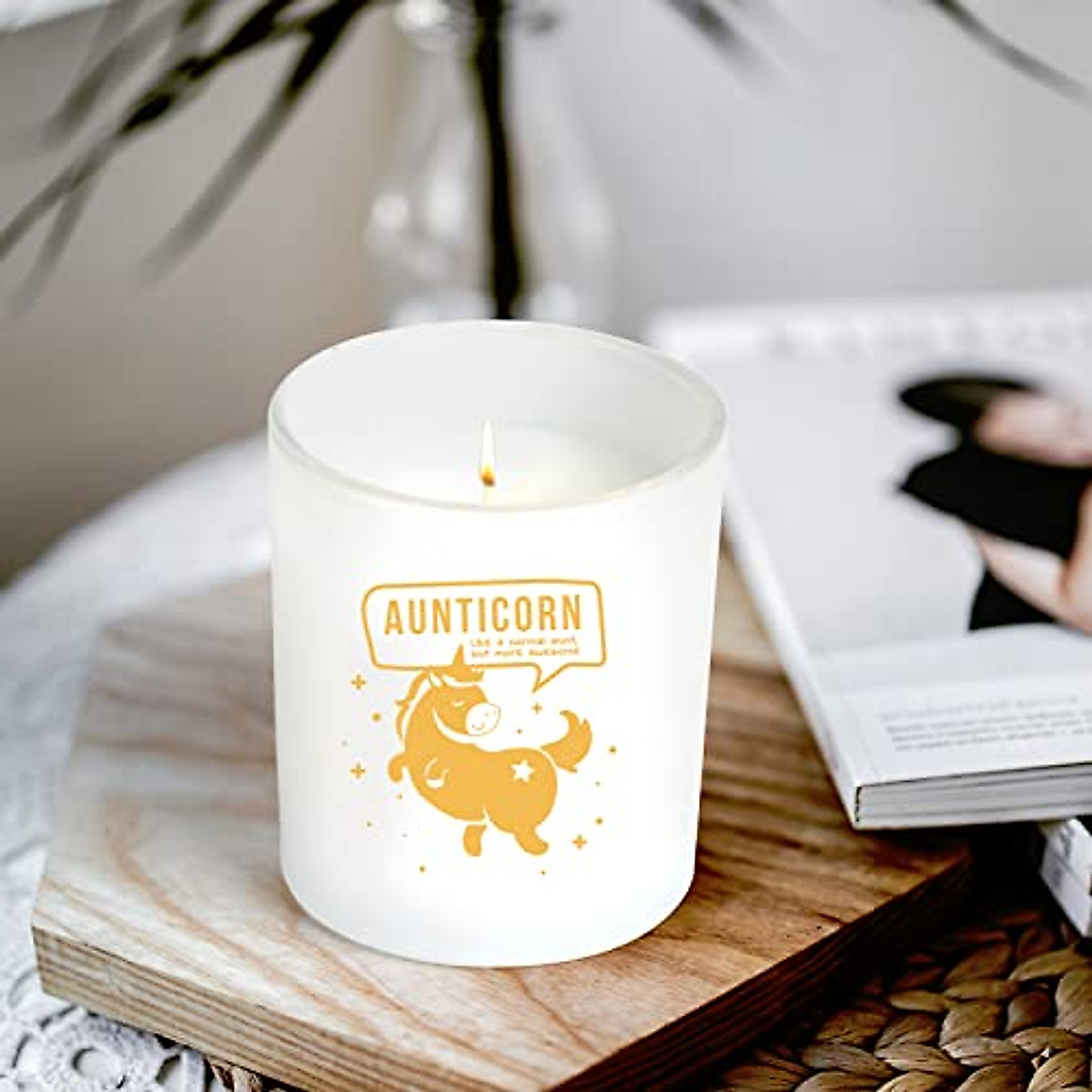 Aunticorn Like a Normal Aunt but More Awesome, The Cool Aunt Candle, Great Aunt Gifts, Favorite Aunt Gifts, Aunt Birthday Gift, Valentines Day Gifts for Auntie, Mothers Day Gifts for Aunts