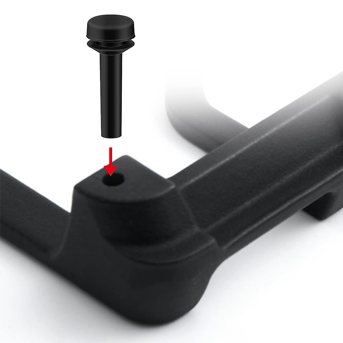 WB02X24790 Grate Rubber Feet for GE Stove Parts Rubber Grate Bumpers, Cafe Stove Top Grate Foot for GE Gas Range Parts Burner Grate Pad Replacement GE Gas Cooktop Parts Grate protectors 4Pcs