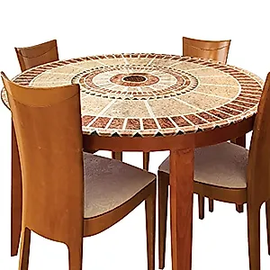 Jobar Decorative Stretch Table Cover (Mosaic), one Size