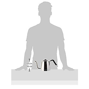 KitchenAid Precision Gooseneck Stovetop Kettle, 1 Liter, Stainless Steel