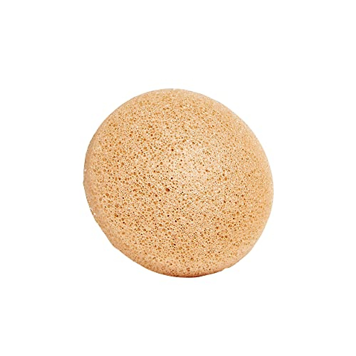 Honest Beauty Gentle Konjac Sponge with Pink Kaolin Clay |Soft Exfoliating Facial Sponge |Buff & Soften Skin | 1 count