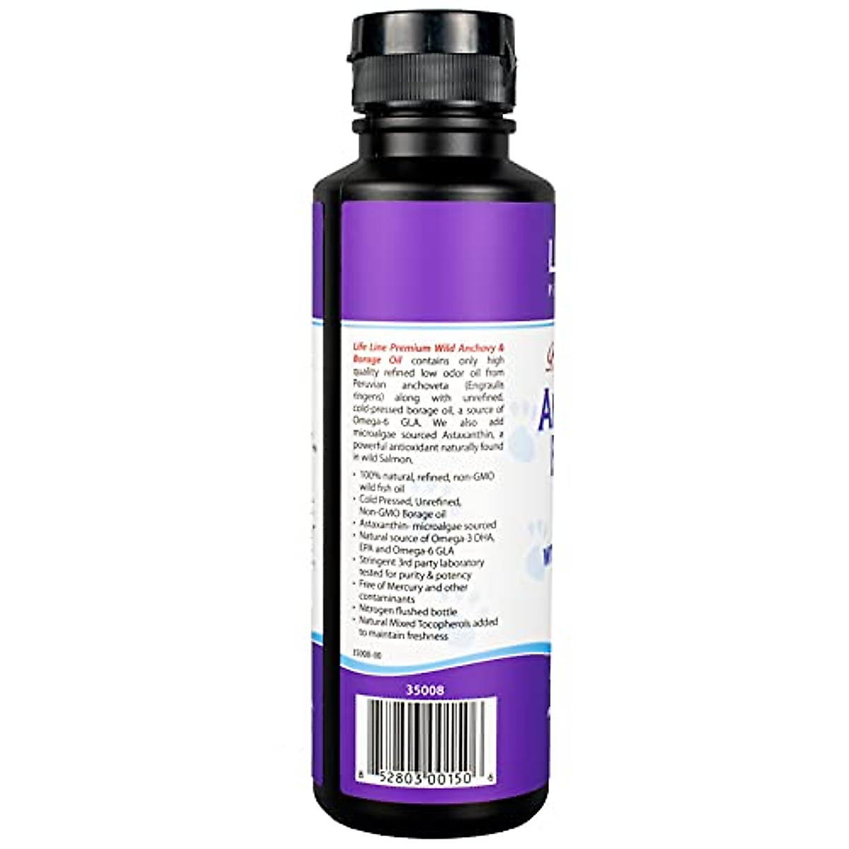 Wild Anchovy + Borage Oil 8.5 oz