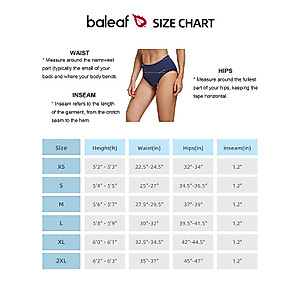 BALEAF Women's Padded Bike Shorts Cycling Underwear Biking Bicycle Riding Spin Briefs Undershorts, Black XXL