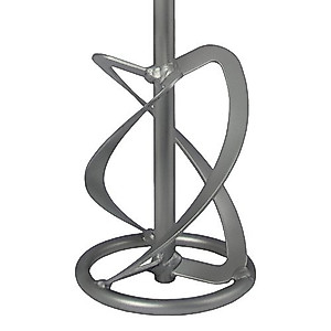 CS Unitec MGV 120 4.5" Stainless Steel Mixing Paddle for Food, Chemicals, Paint, Concrete, Grout, Dry Materials and Liquids