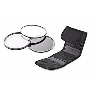 Nikon D3400 High Grade Multi-Coated, Multi-Threaded, 3 Piece Lens Filter Kit (72mm) Made by Optics + Nw Direct Microfiber Cleaning Cloth.