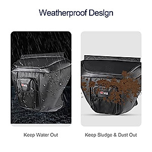 Hutexico For General 1000 Storage Accessories, Behind Seat Bag Center Seat Shoulder Bag Gear Bag UTV Storage Bag For Polaris General 1000/1000-4 / XP 1000 / XP 4 1000 2016-2023 (Black)