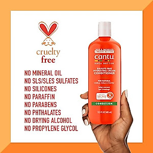 Cantu Hydrating Cream Conditioner with Shea Butter for Natural Hair, 13.5 Fl Oz (Pack of 1)
