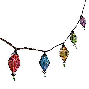 Vigdur Multicolor - Decorative String Lights with 10 Bulbs Connectable-Indoor Outdoor Plug in Fairy Lights for Christmas Party Wedding Bedroom Patio Decor