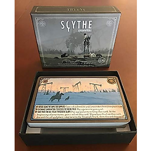 Stonemaier Games: Scythe Encounters Expansion | Add to Scythe (Base Game) | 32 New Encounter Cards | Ages 14+, 1-5 Players, 115 Mins