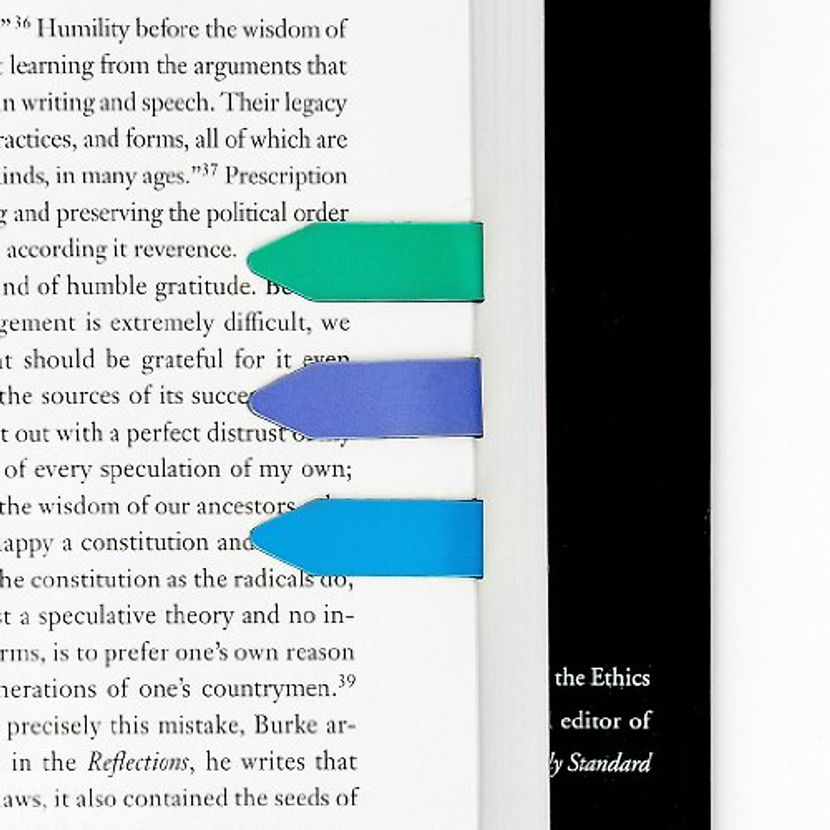 Get to The Point - Magnetic Slip-Over-The-Page Arrow Bookmarks (NEON - Box of 20)