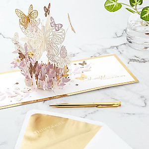 Hallmark Signature Paper Wonder Pop Up Card, Thankful for You (Thinking of You Card, Birthday Card)