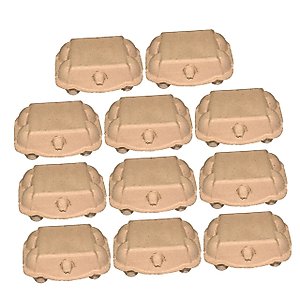 Egg Container 20pcs Box Egg Carton Eggs Pulp Packing Box Egg Tray