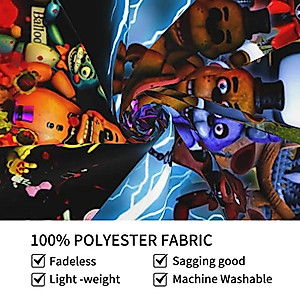 GIMCJOK Five Horror Nights Video At Game Freddy'S Tapestry For Dorm Room,Cute Tapestries Wall Hanging Background Decoration Profession Hanging Blanket Tapestry Curtains- Halloween Tapestry 60x40in